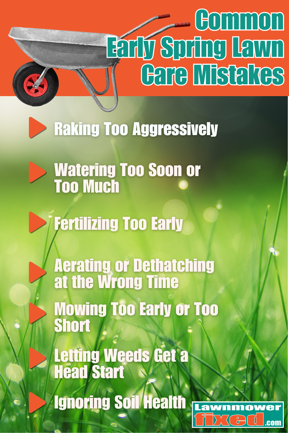 Winter’s Over—Now What? Get Your Lawn Ready for Spring | Lawnmowerfixed